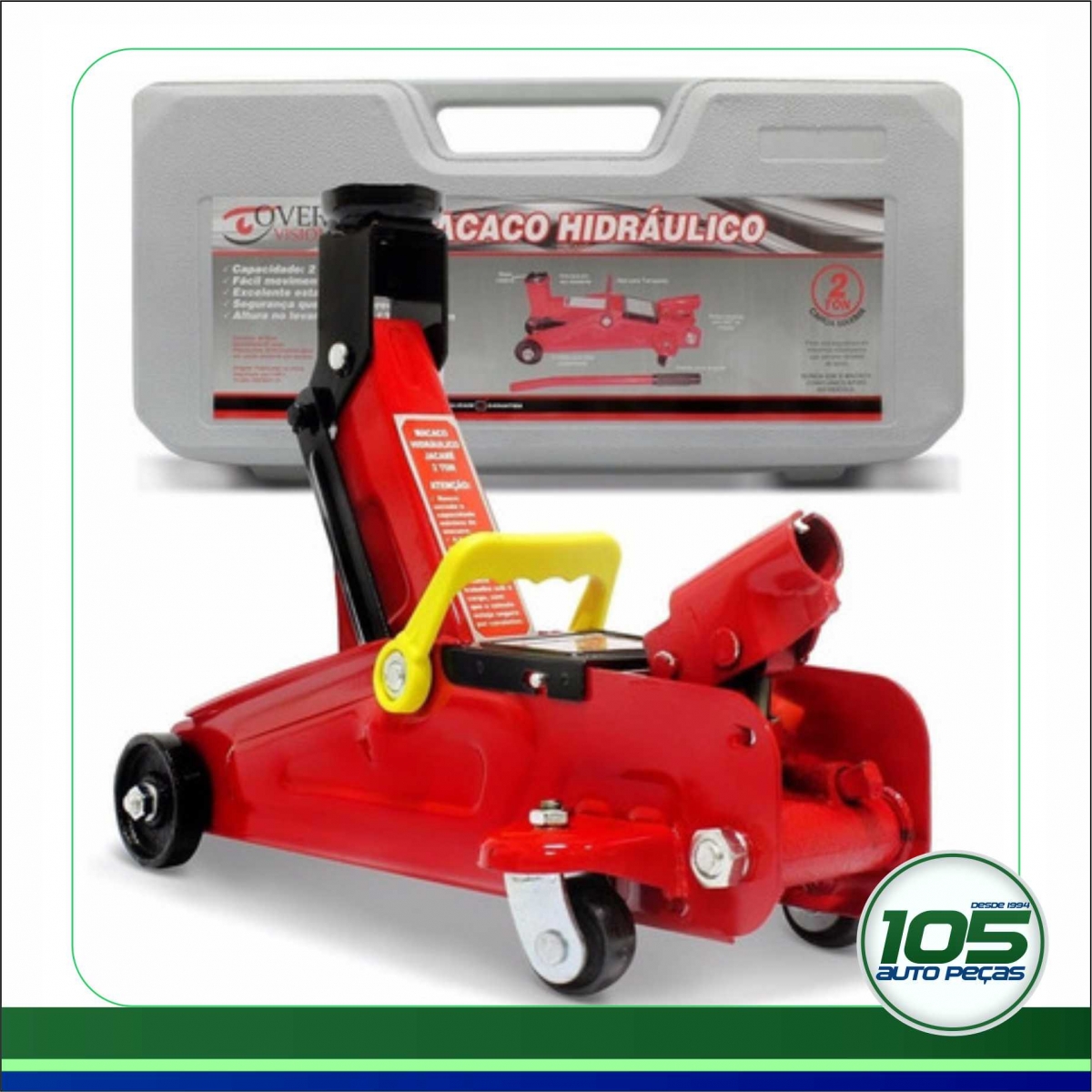 MINI MACACO HIDRAULICO 2 TONELADAS – 105 Auto Peças
